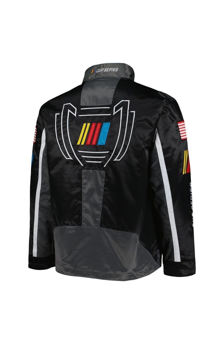 CHECKERED FLAG Men's Checkered Flag Black/Gray NASCAR Nylon Uniform ...