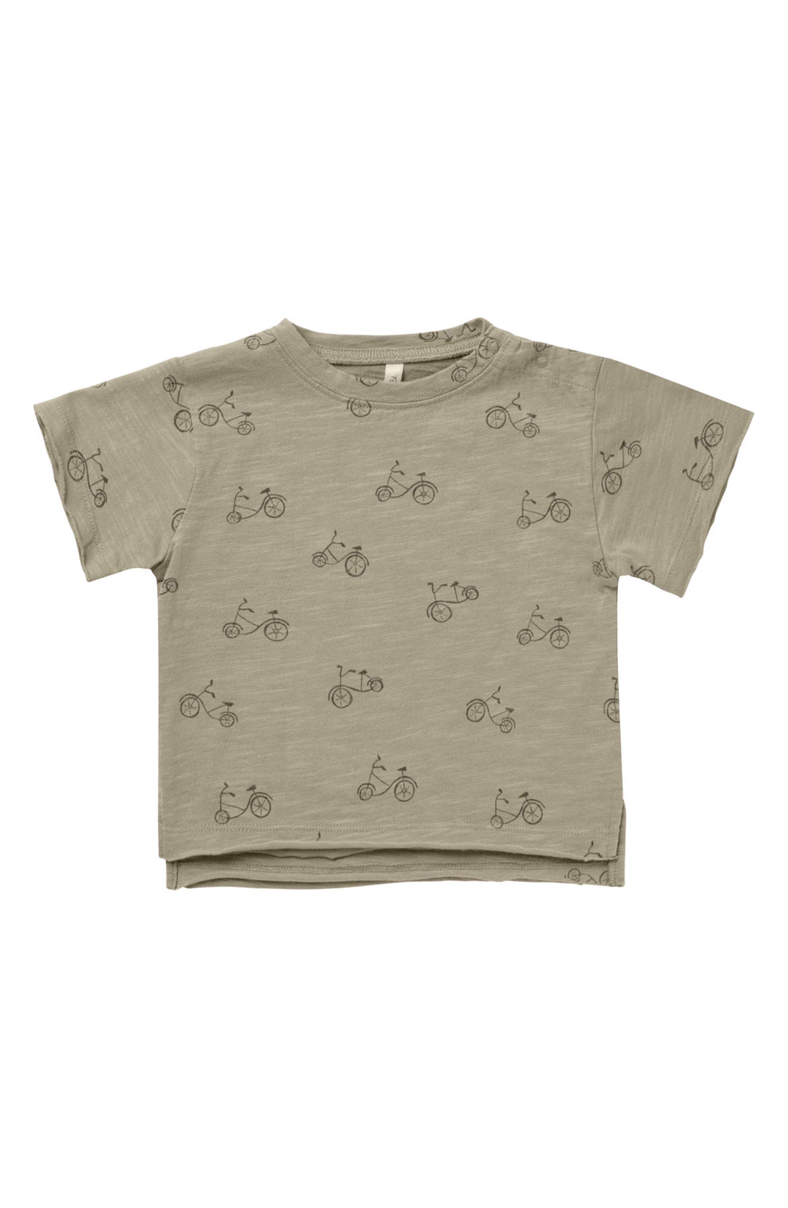 Rylee + Cru Raw Edge Short Sleeve T-Shirt | Nordstromrack