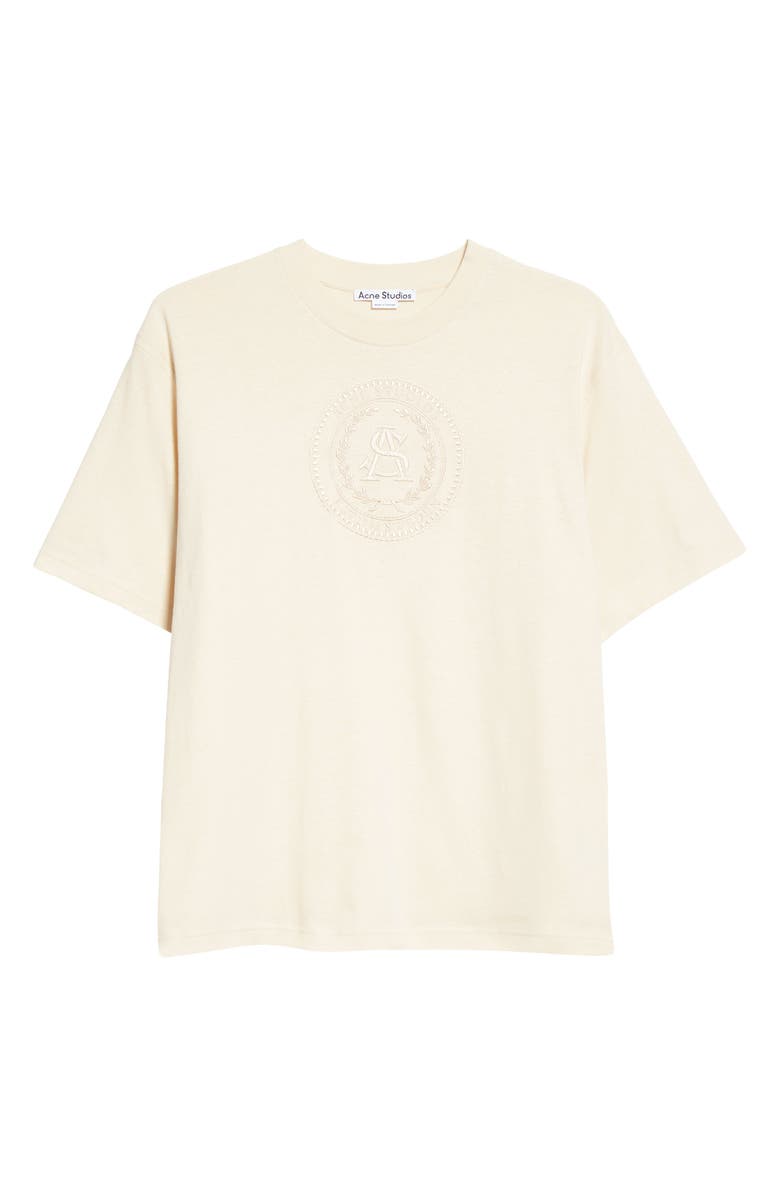 Acne Studios Logo Embroidered T-Shirt | Nordstromrack