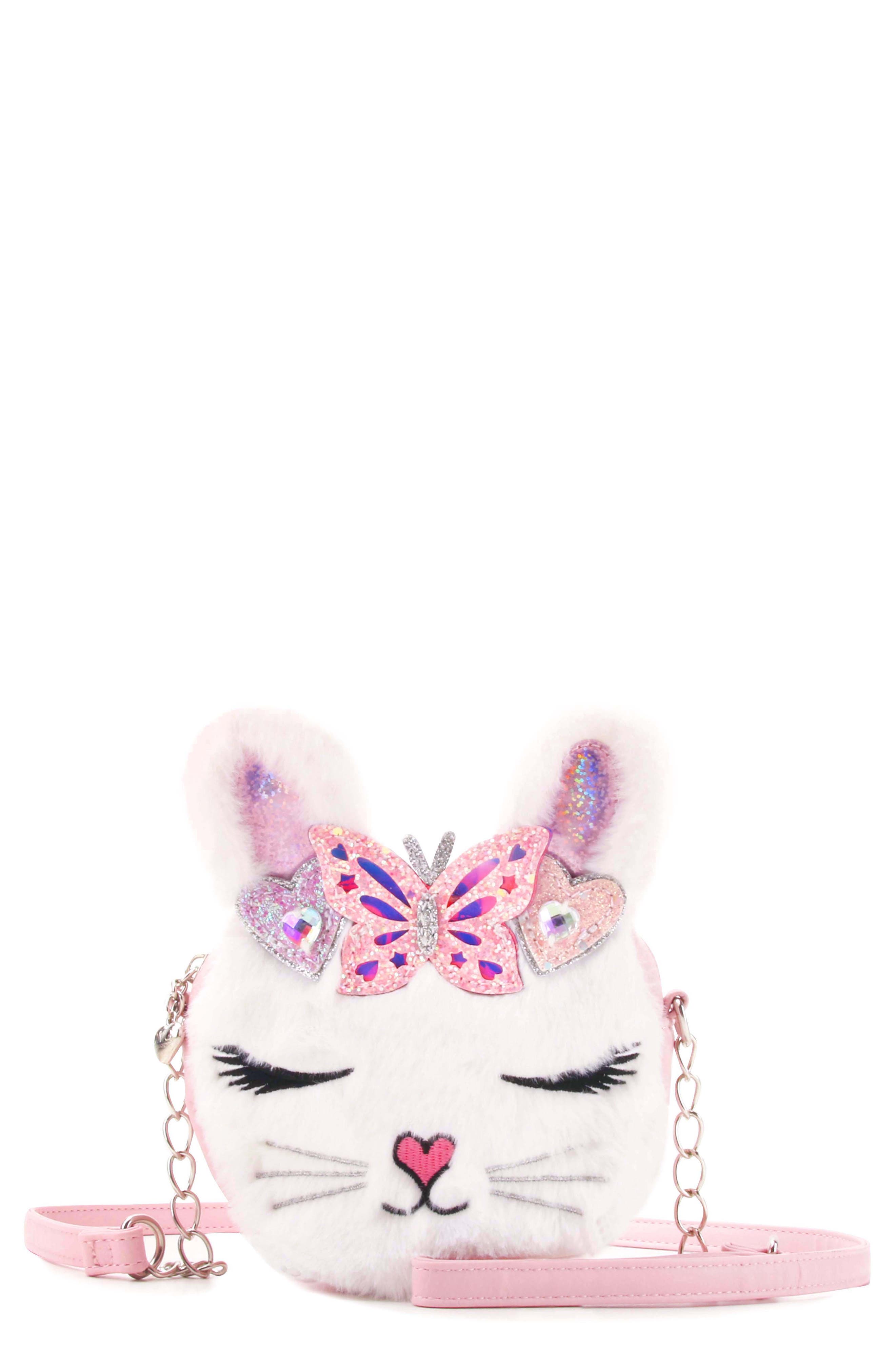 OMG Accessories Kids' Miss Kiki Faux Fur Crossbody Bag | Nordstromrack