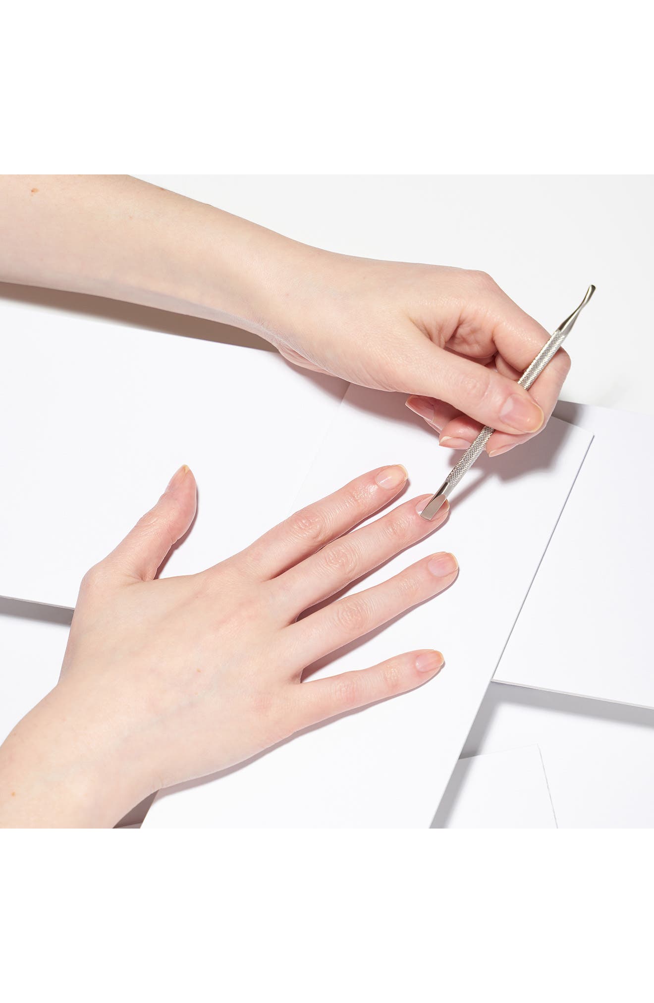 TWEEZERMAN 'Pushy® & Nail Cleaner' Stainless Steel Cuticle Pusher ...