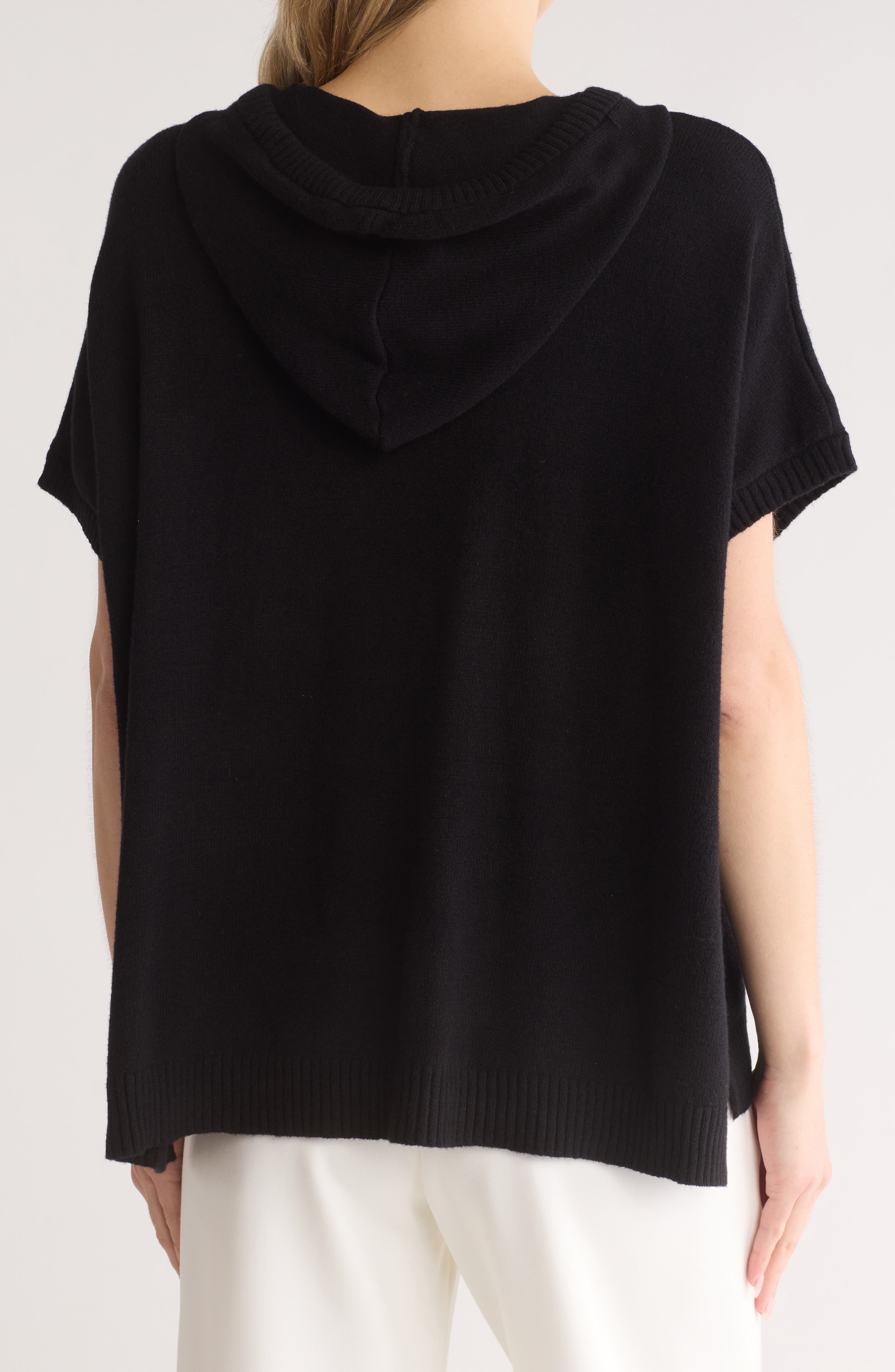 INDUSTRY REPUBLIC CLOTHING Short Sleeve Hooded Sweater | Nordstromrack