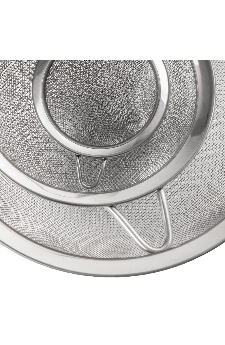 BergHOFF Stainless Steel Mesh Strainer 3-Piece Set | Nordstromrack