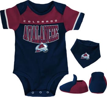 Outerstuff Newborn & Infant Navy/Burgundy Colorado Avalanche Puck Happy ...