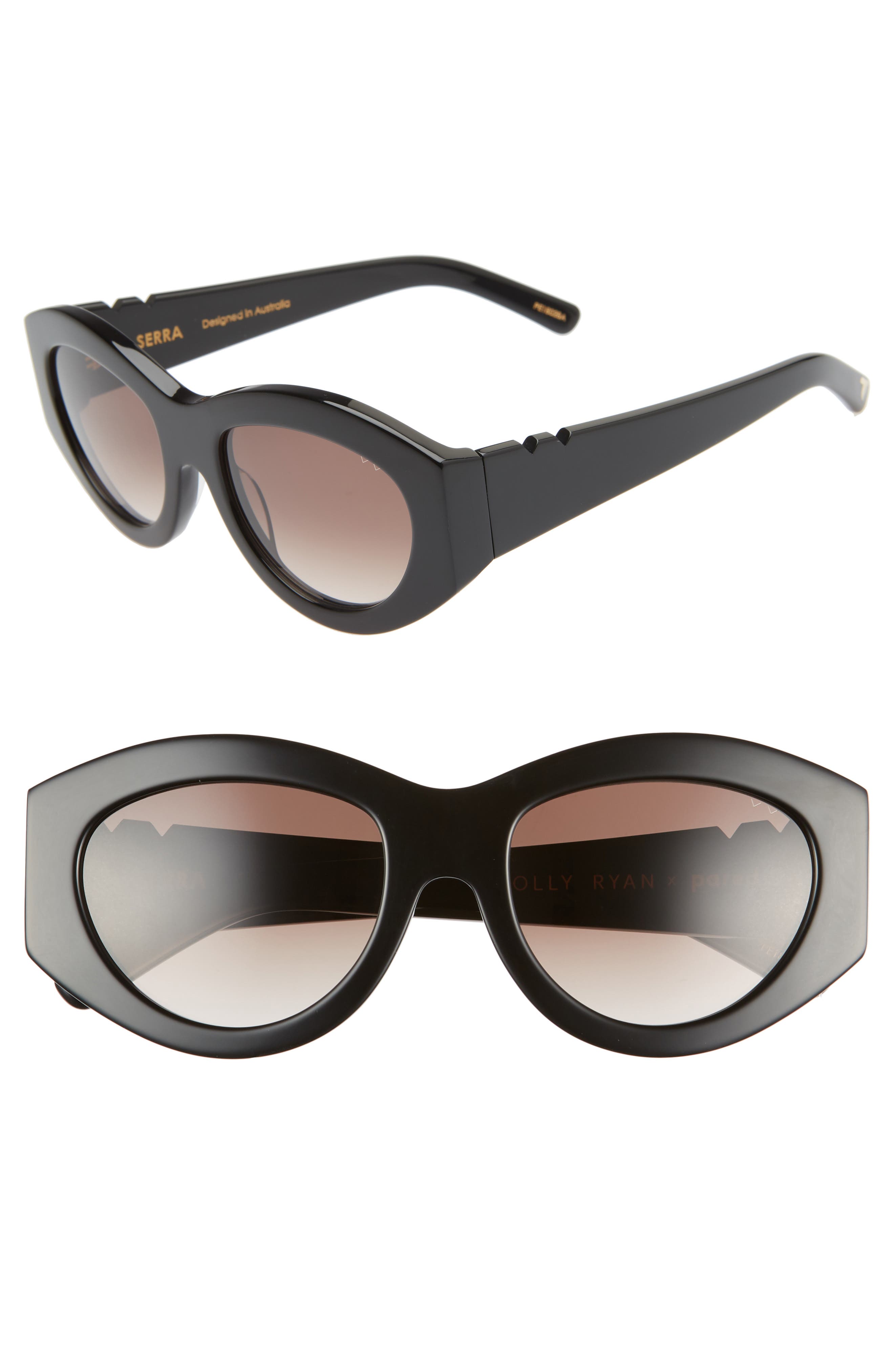 PARED x Holly Ryan Serra Sun 42mm Oval Sunglasses | Nordstromrack