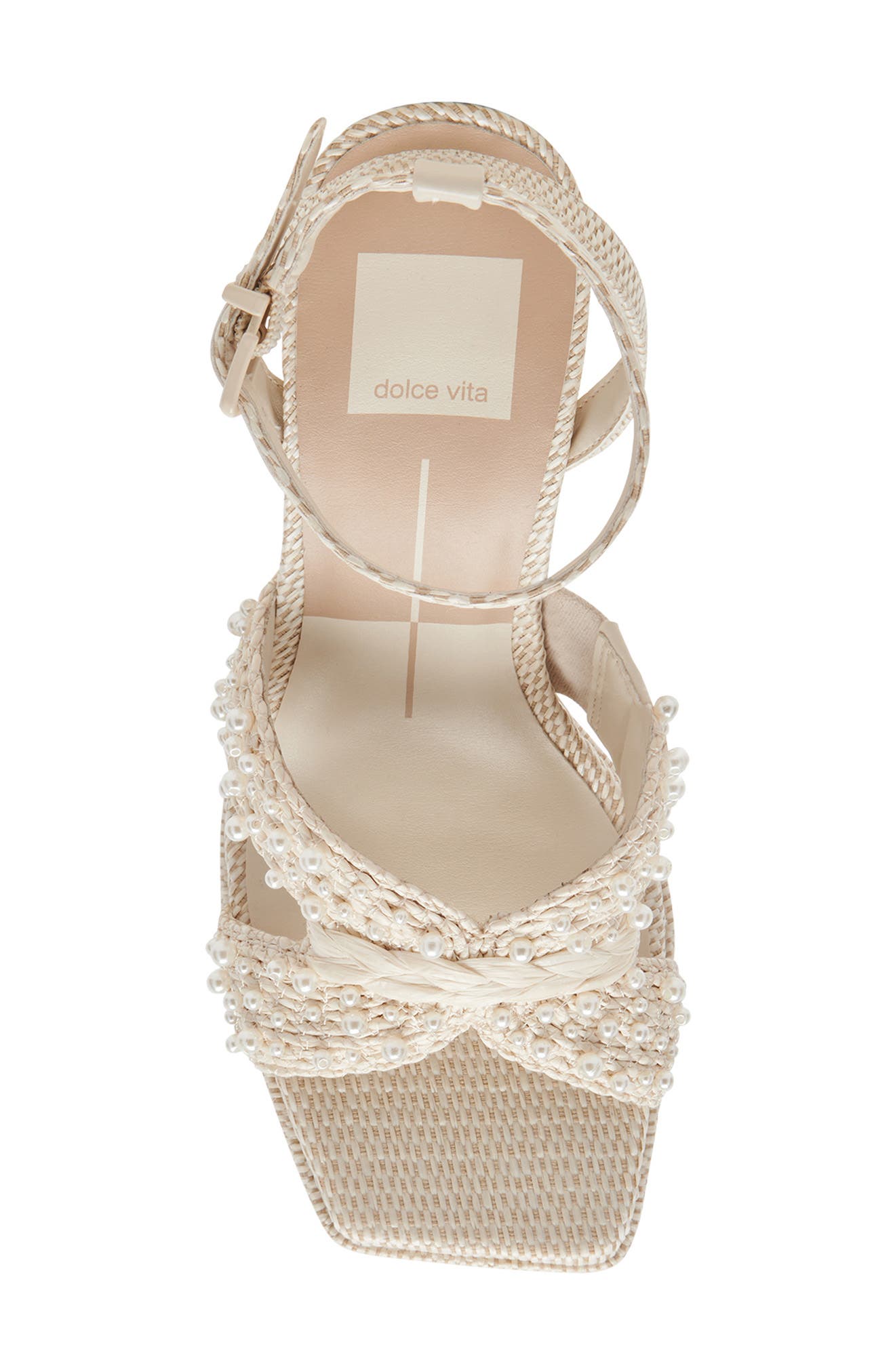 Dolce Vita Aries Imitation Pearl Ankle Strap Platform Sandal (Women ...