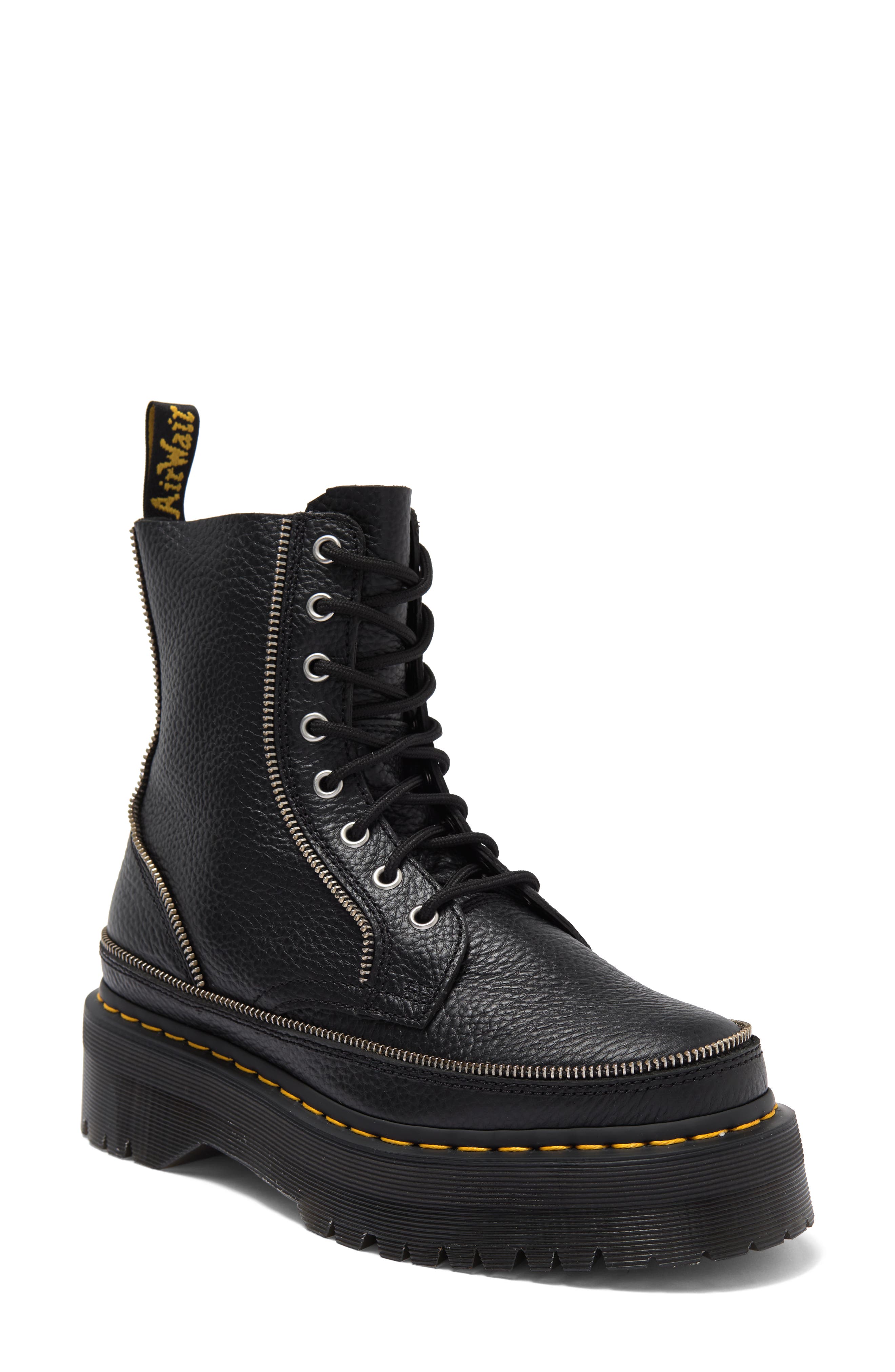 Dr. Martens Jadon Zip Lug Sole Boot (Women) | Nordstromrack