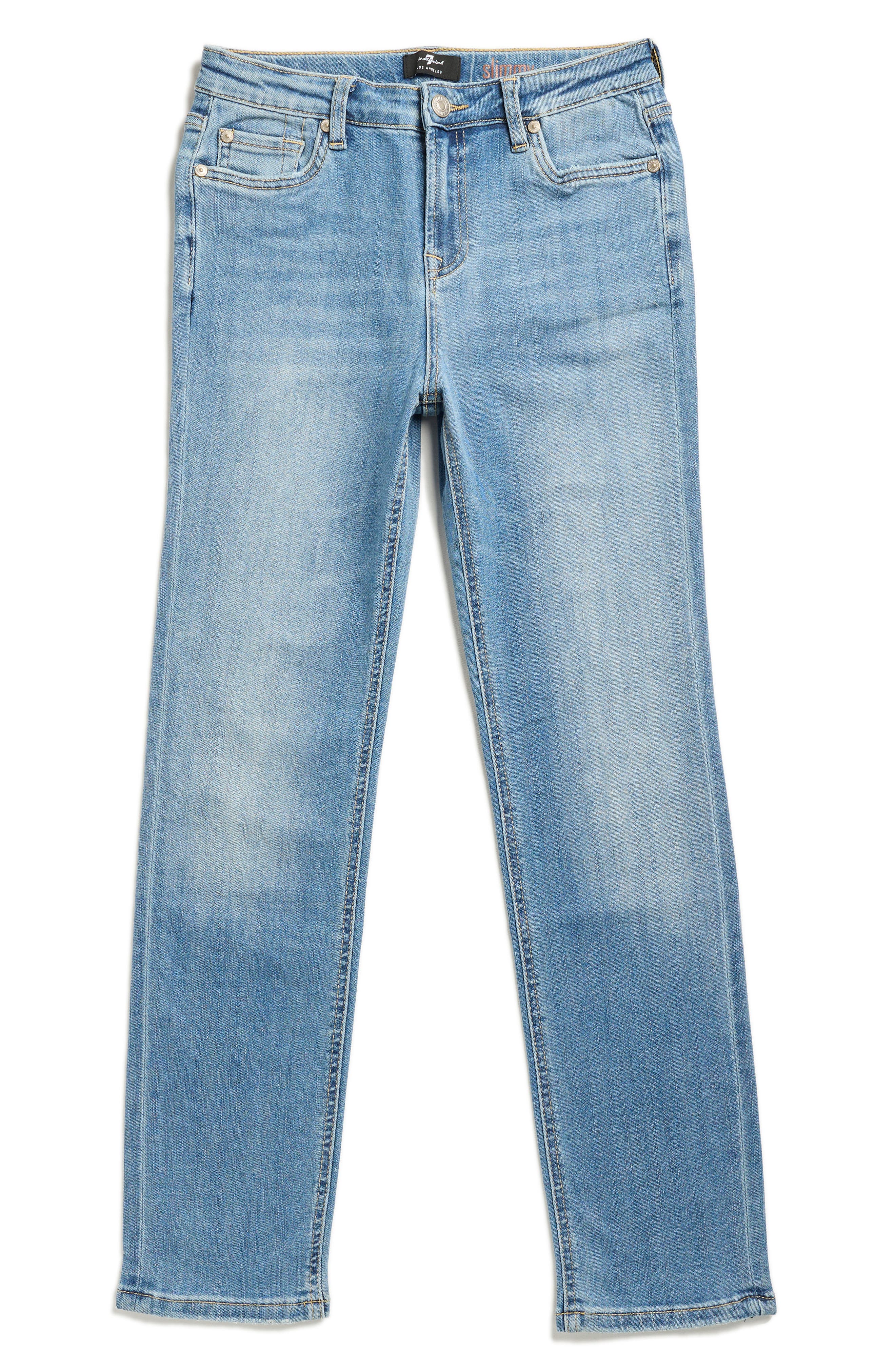 7 For All Mankind Kids' Slimmy Straight Leg Jeans | Nordstromrack