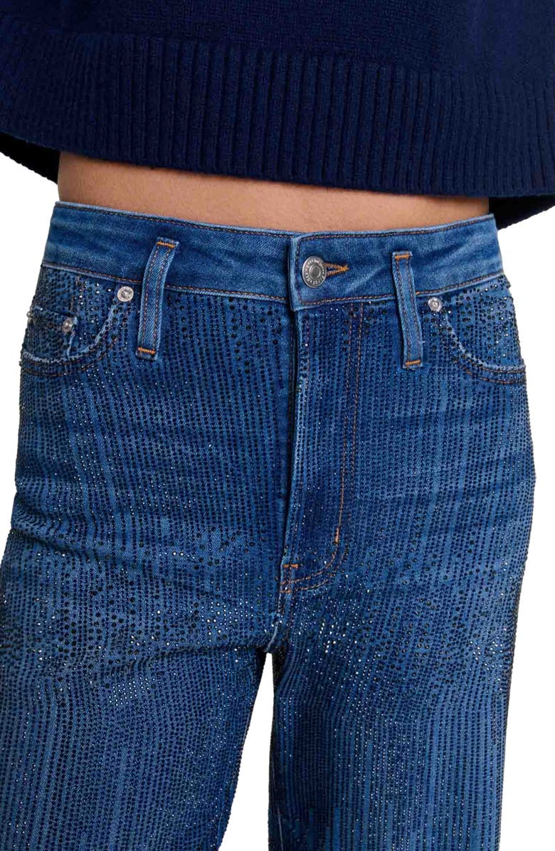 maje Rhinestone jeans | Nordstrom