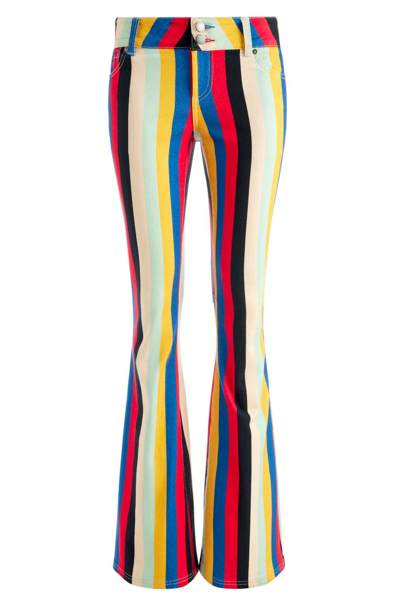 Alice + Olivia Stacey Low Rise Bell Bottom Pants | Nordstromrack