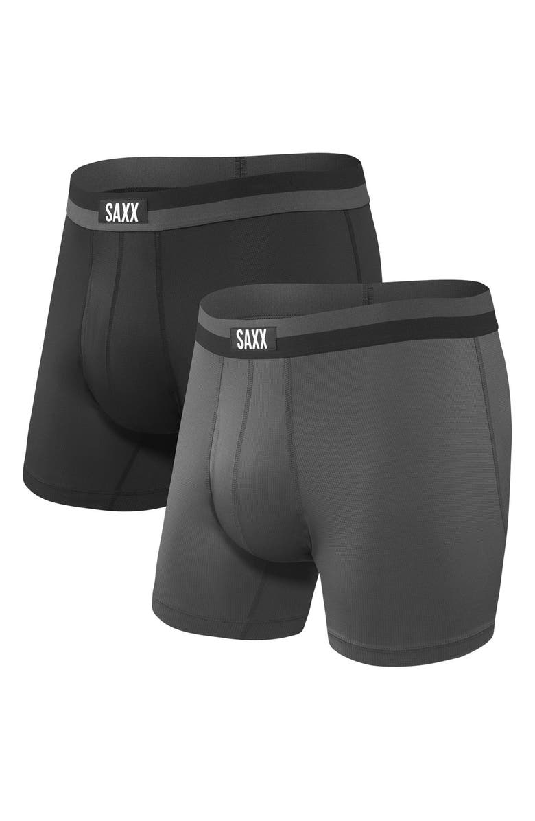 SAXX Assorted 2-Pack Sport Mesh Boxer Briefs | Nordstromrack