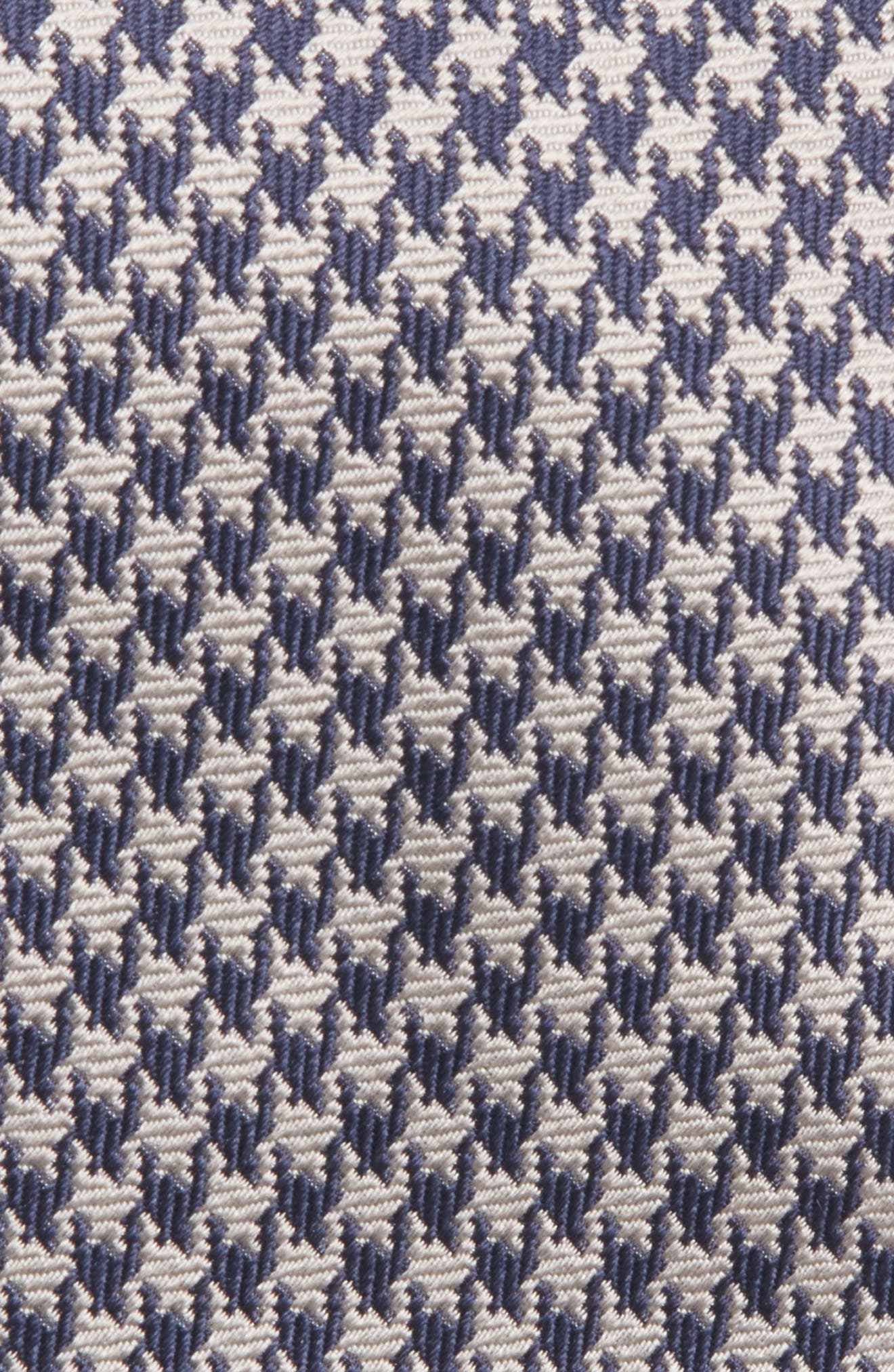 Jack Victor Lyam Houndstooth Jacquard Silk Tie | Nordstromrack