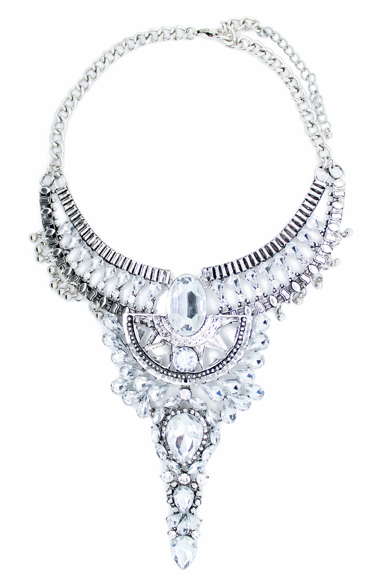 EYE CANDY LOS ANGELES Luxe Collection Lindsay Crystal Statement Bib ...