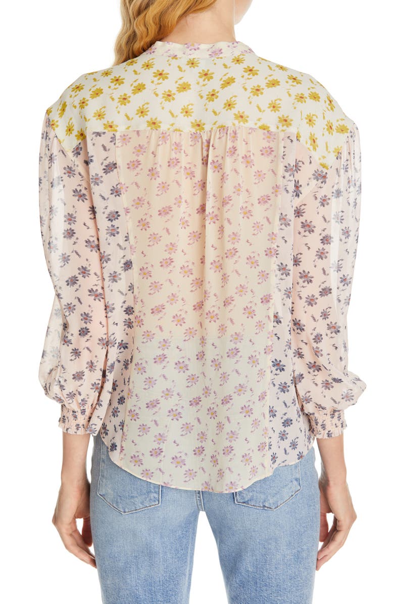 Joie Tyla Daisy Silk Top | Nordstrom