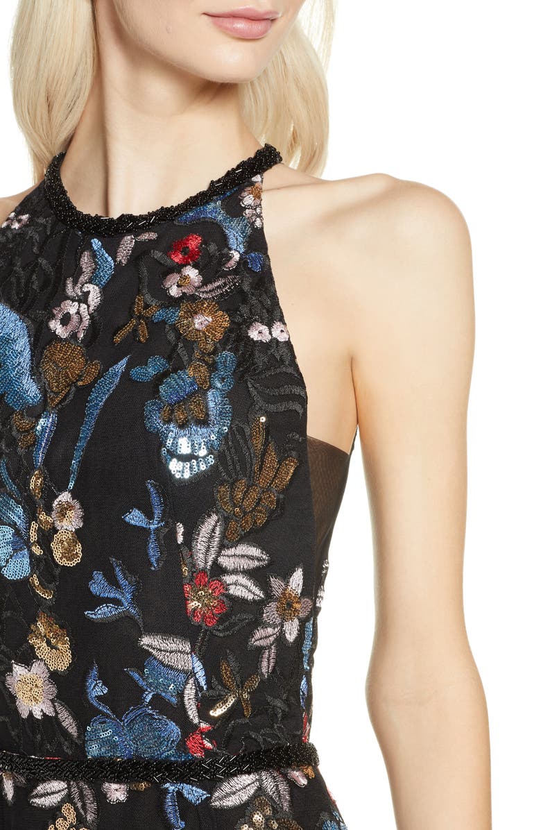 Bronx and Banco Paradise Sequin Lace Trumpet Gown | Nordstromrack
