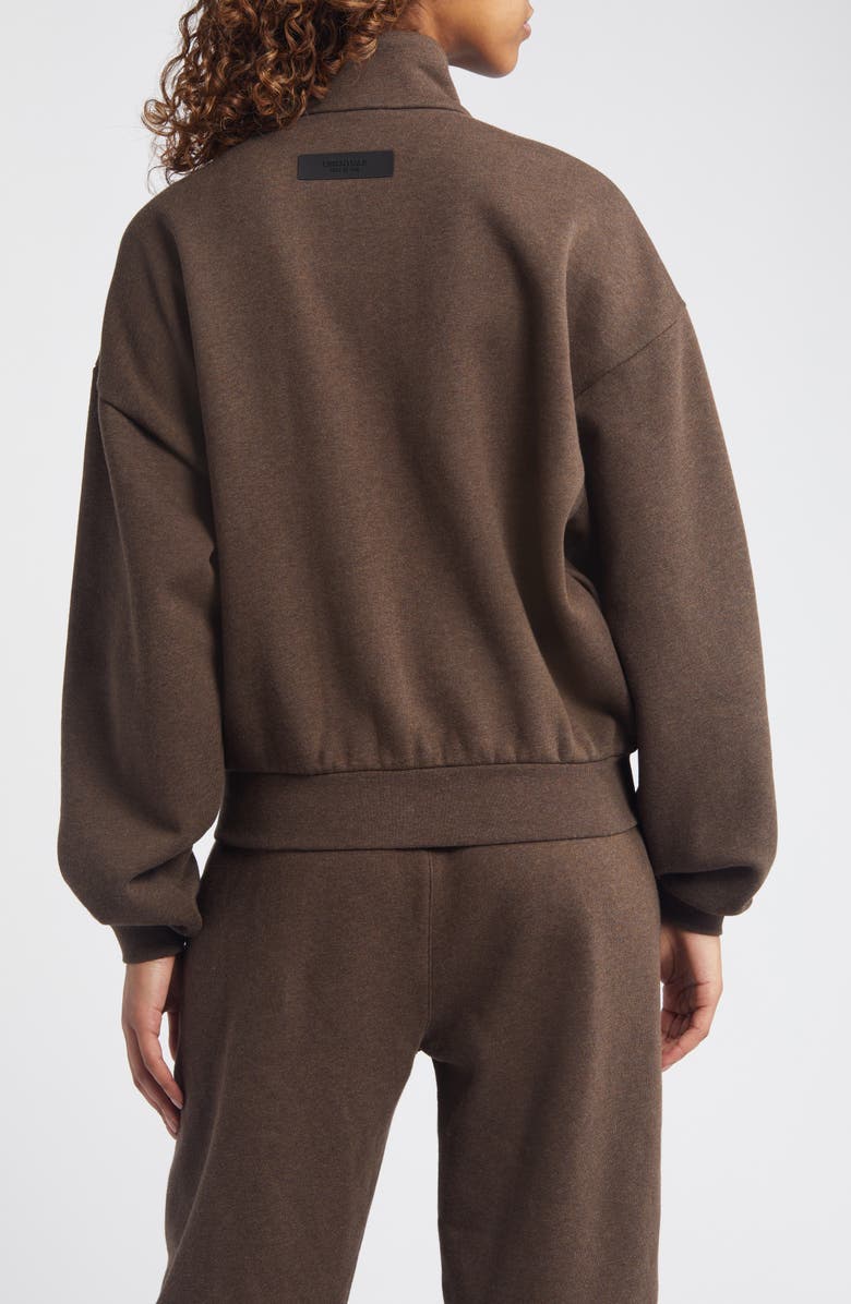 Fear of God Essentials Cotton Blend Zip-Up Jacket | Nordstromrack
