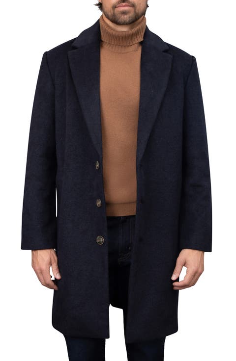 Men's Blue Overcoats & Peacoats | Nordstrom
