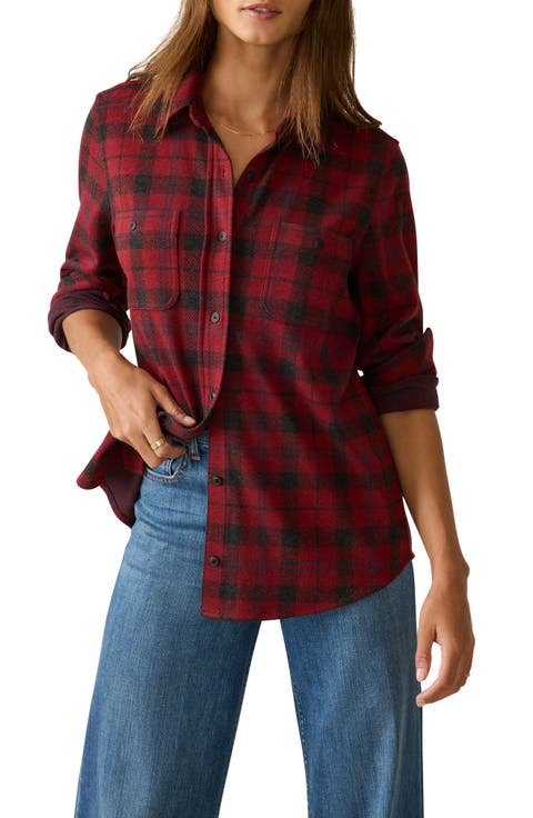 Women's Red Button Up Tops | Nordstrom