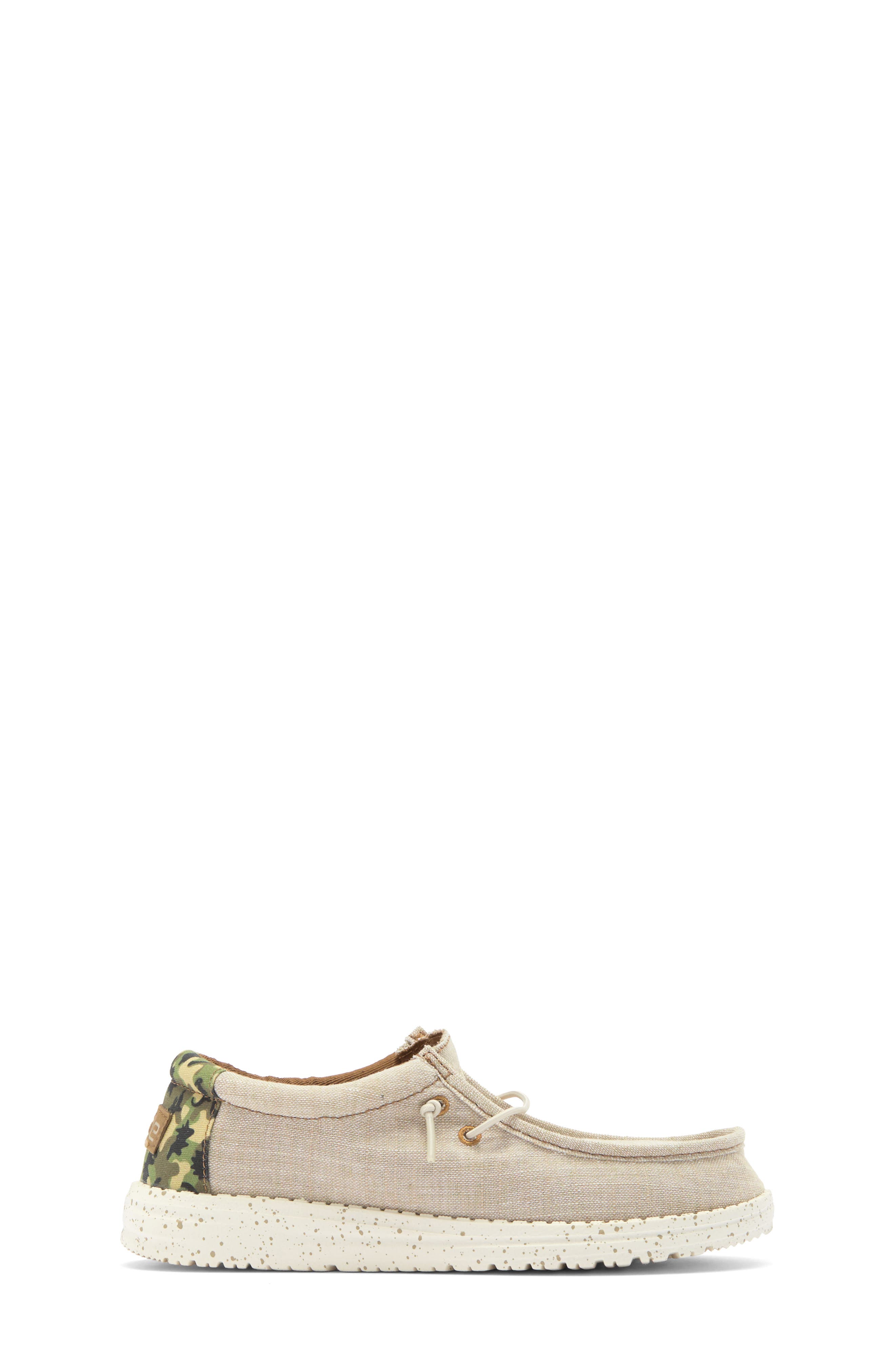 Hey Dude Kids' Wally Chambray Moc Toe Sneaker | Nordstromrack