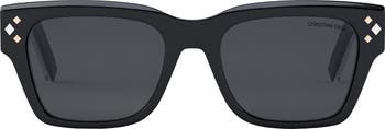 DIOR CD Diamond S2I 54mm Square Sunglasses | Nordstrom