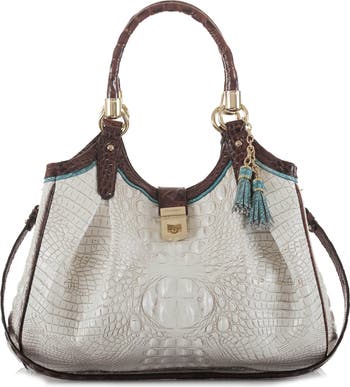Brahmin Elisa Embossed Leather Shoulder Bag | Nordstrom