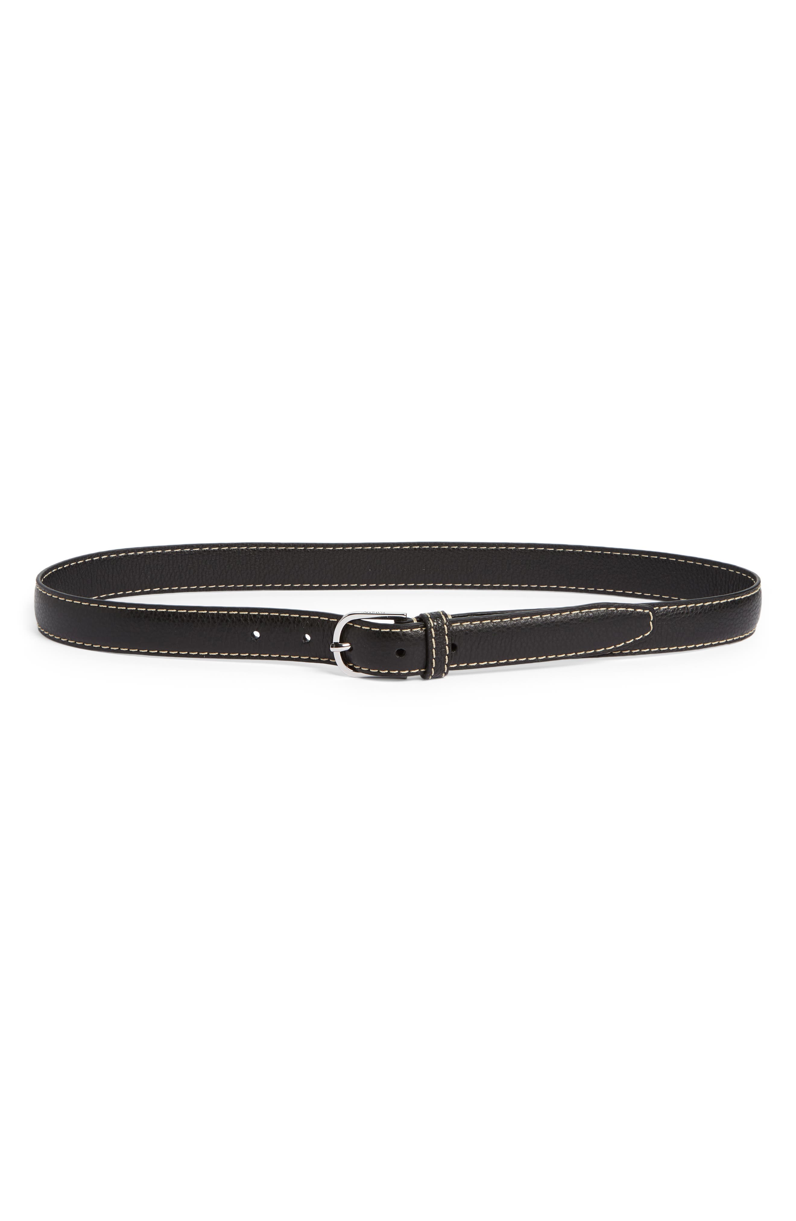 TOTEME Slim Leather Belt | Nordstrom