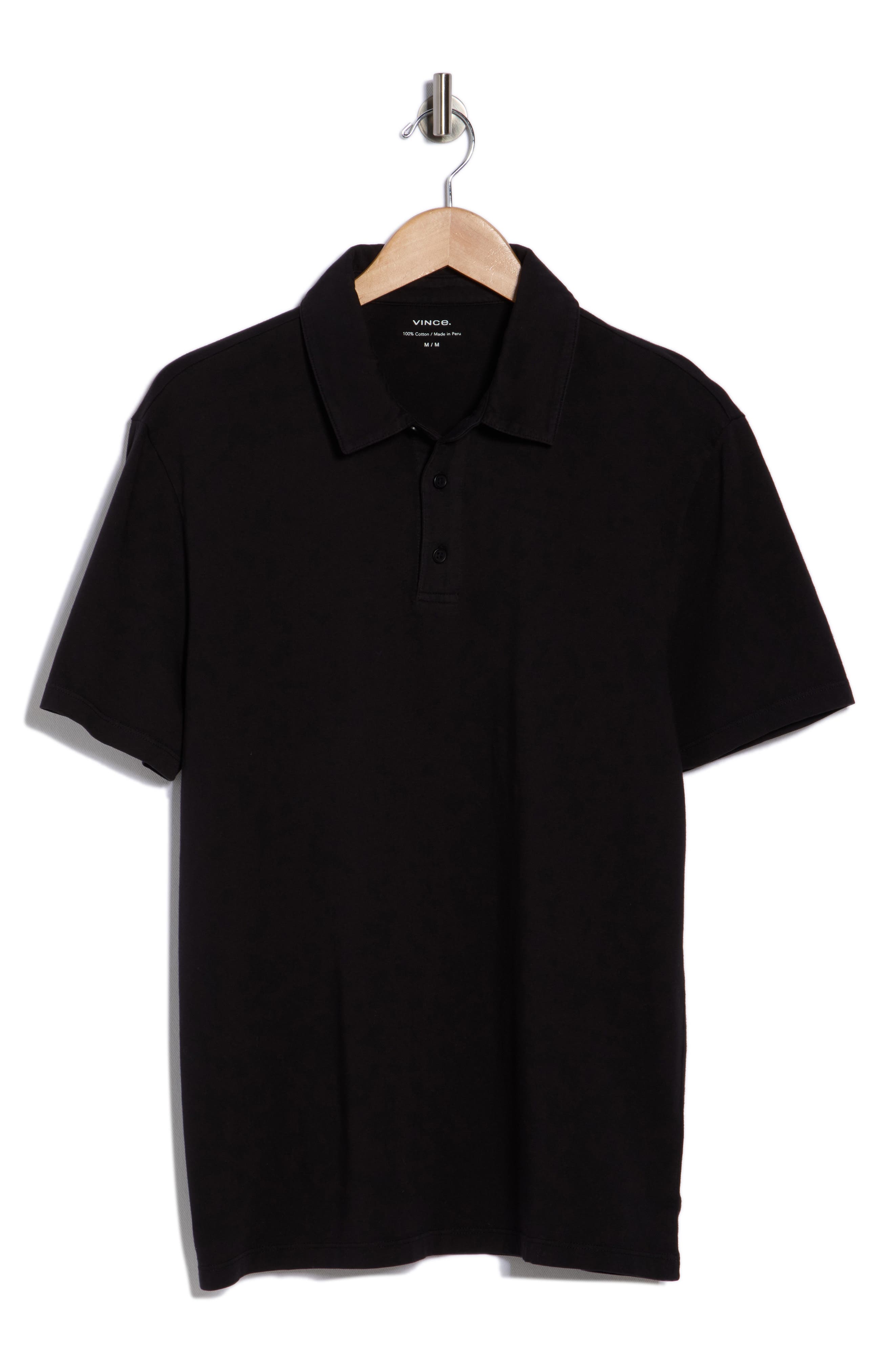 Vince Garment Dyed Cotton Polo | Nordstromrack