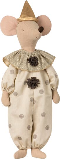 Maileg Circus Clown Maxi Mouse Stuffed Animal | Nordstrom