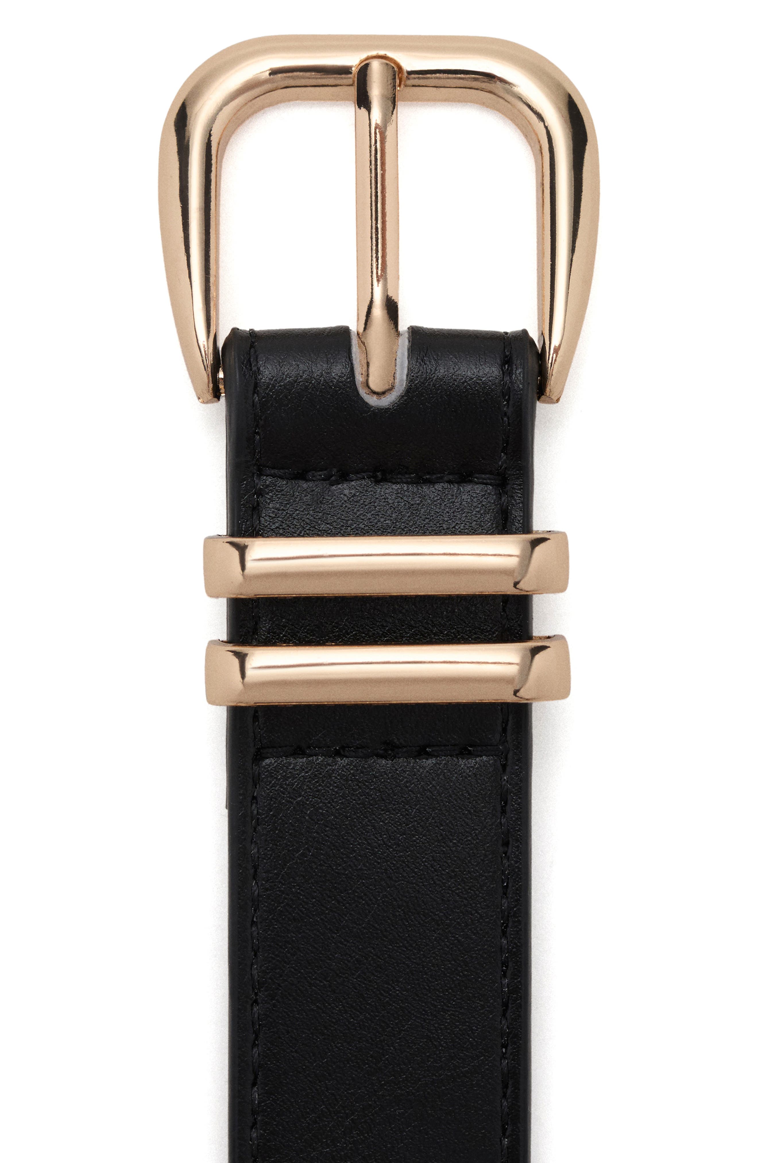 MANGO Metal Buckle Belt | Nordstromrack