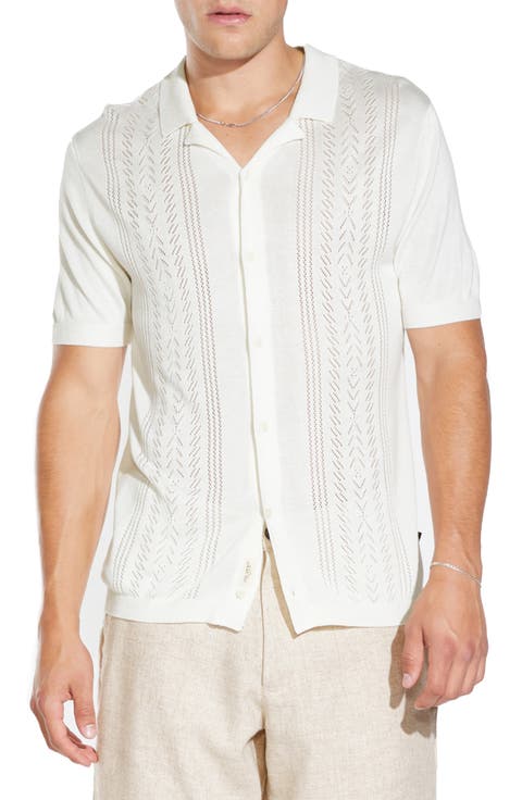 Men's Knit Button Up Shirts | Nordstrom Rack