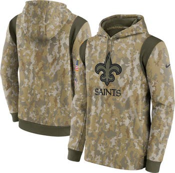 Nike Men's Nike Camo New Orleans Saints 2021 Salute To Service Therma ...