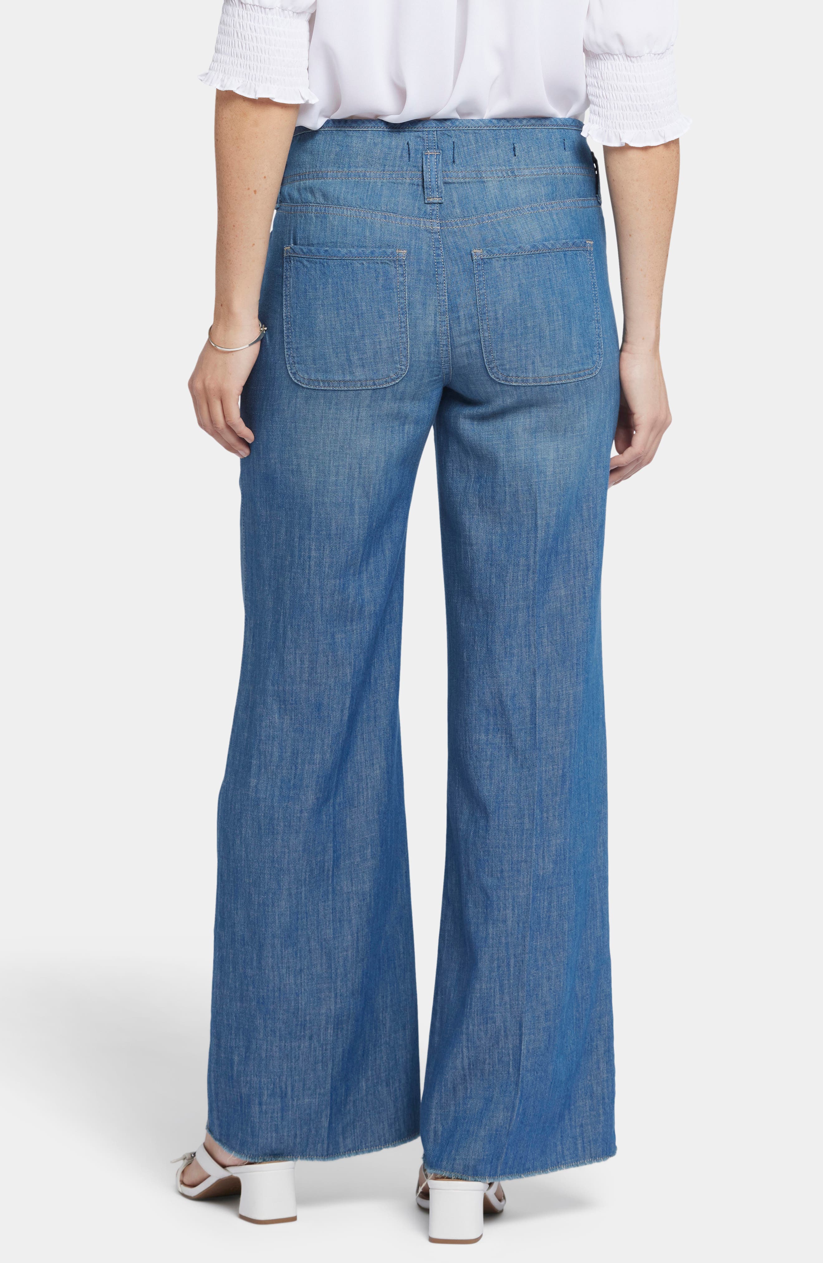 NYDJ Teresa High Rise Wide Leg Hollywood Waistband Jeans | Nordstromrack
