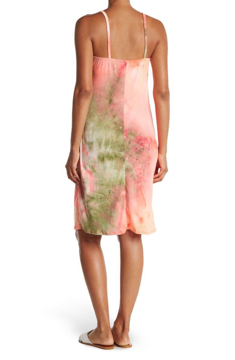 COZY ROZY Tie Dye Midi Strappy Dress | Nordstromrack