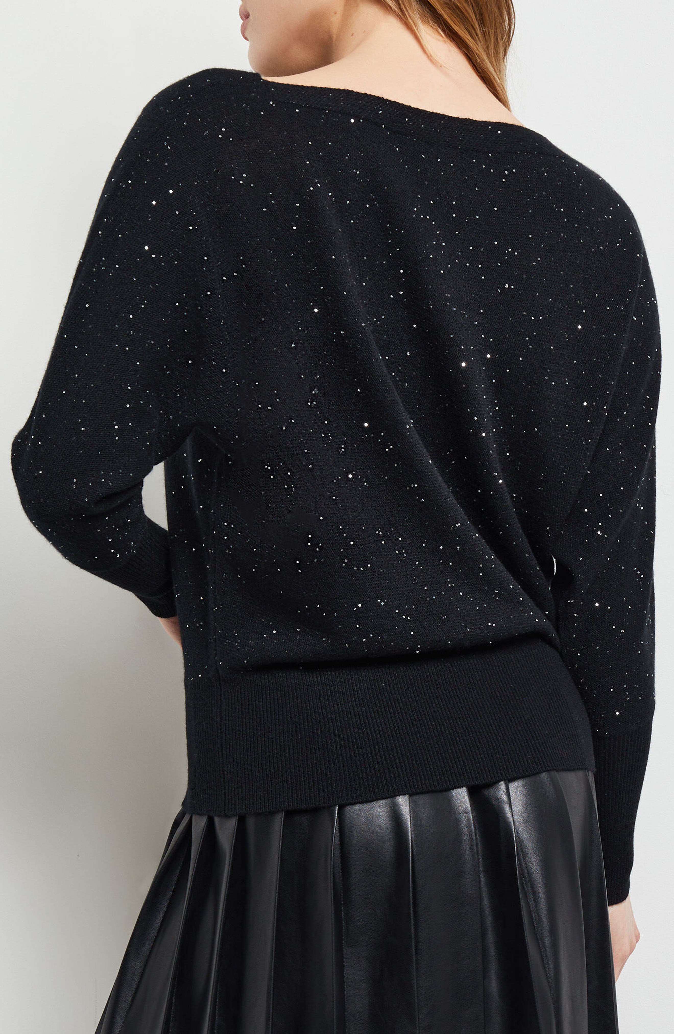Misook Sequin Cashmere Sweater | Nordstromrack