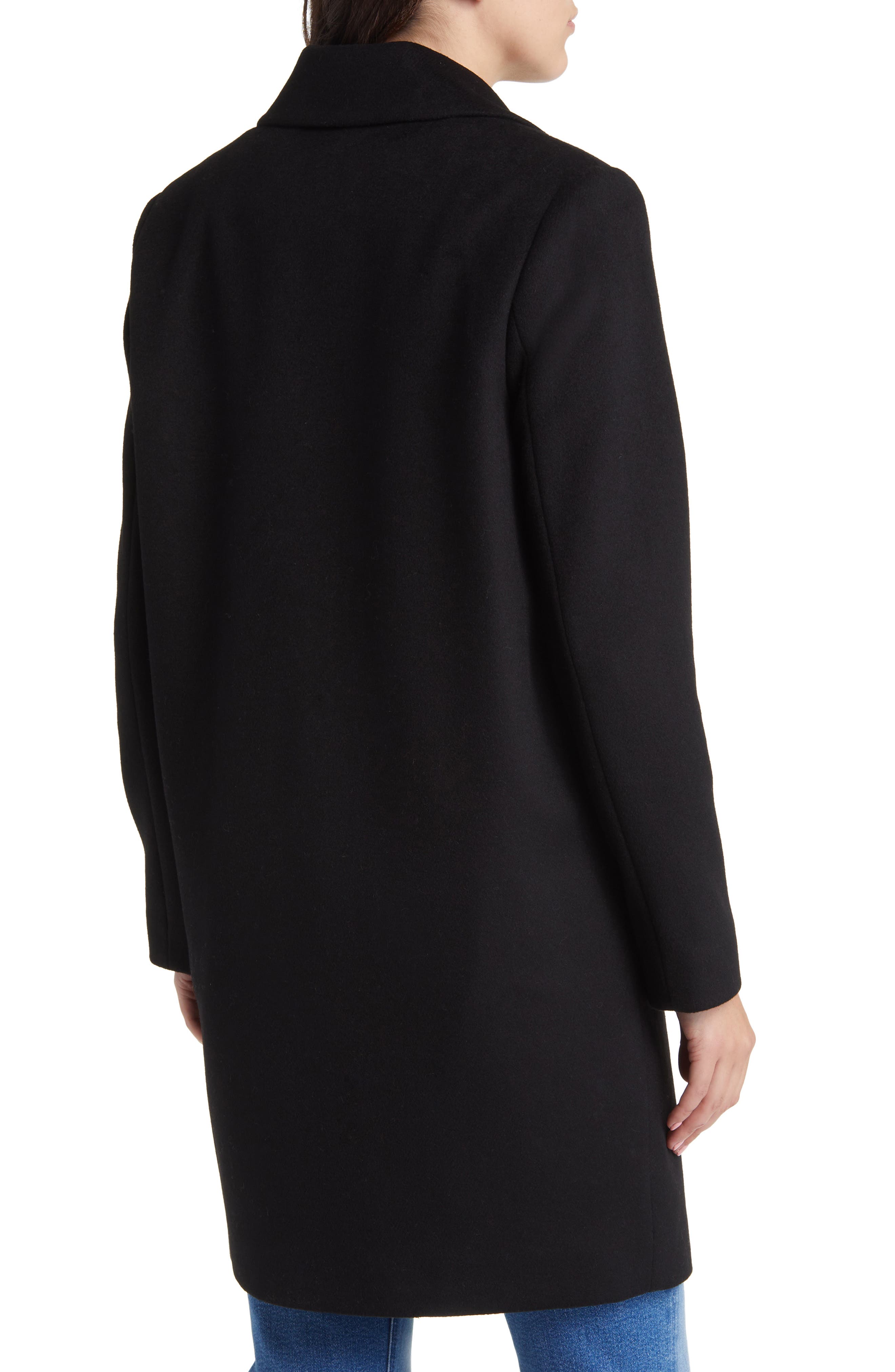 Sam Edelman Double Breasted Wool Blend Coat | Nordstrom