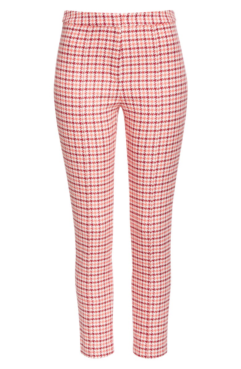Adam Lippes Houndstooth Jacquard Crop Cigarette Pants | Nordstromrack