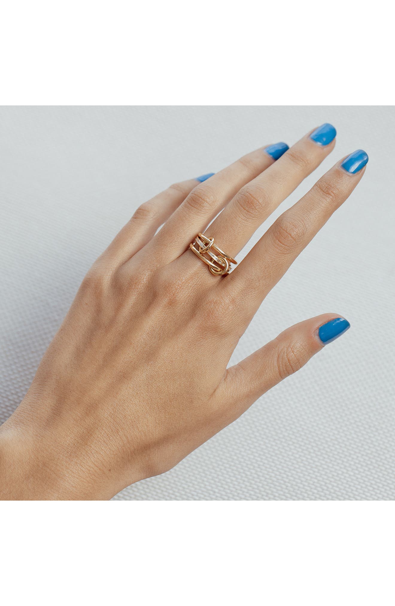 Spinelli Kilcollin Sonja Mixed Metal Linked Rings | Nordstrom