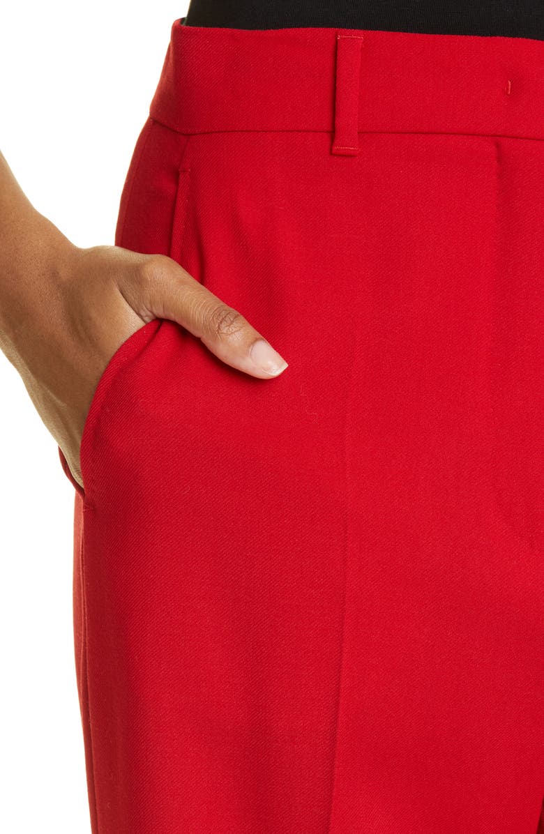 Max Mara Studio Quasar Virgin Wool Trousers | Nordstromrack