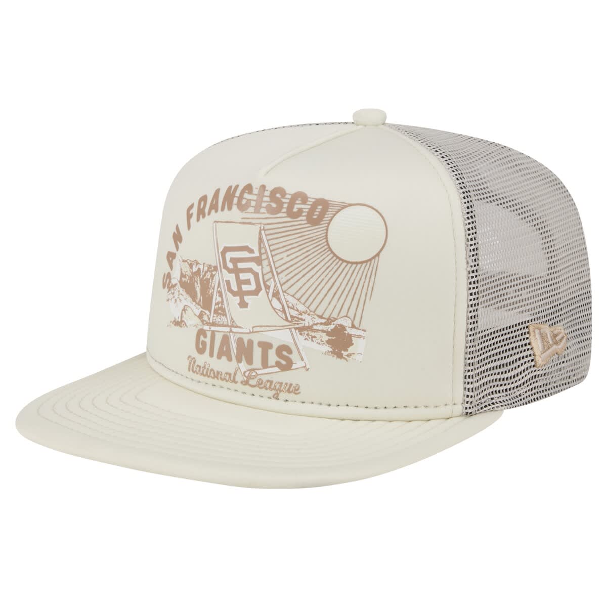 New Era Men's New Era Khaki San Francisco Giants Almost Friday A-Frame ...