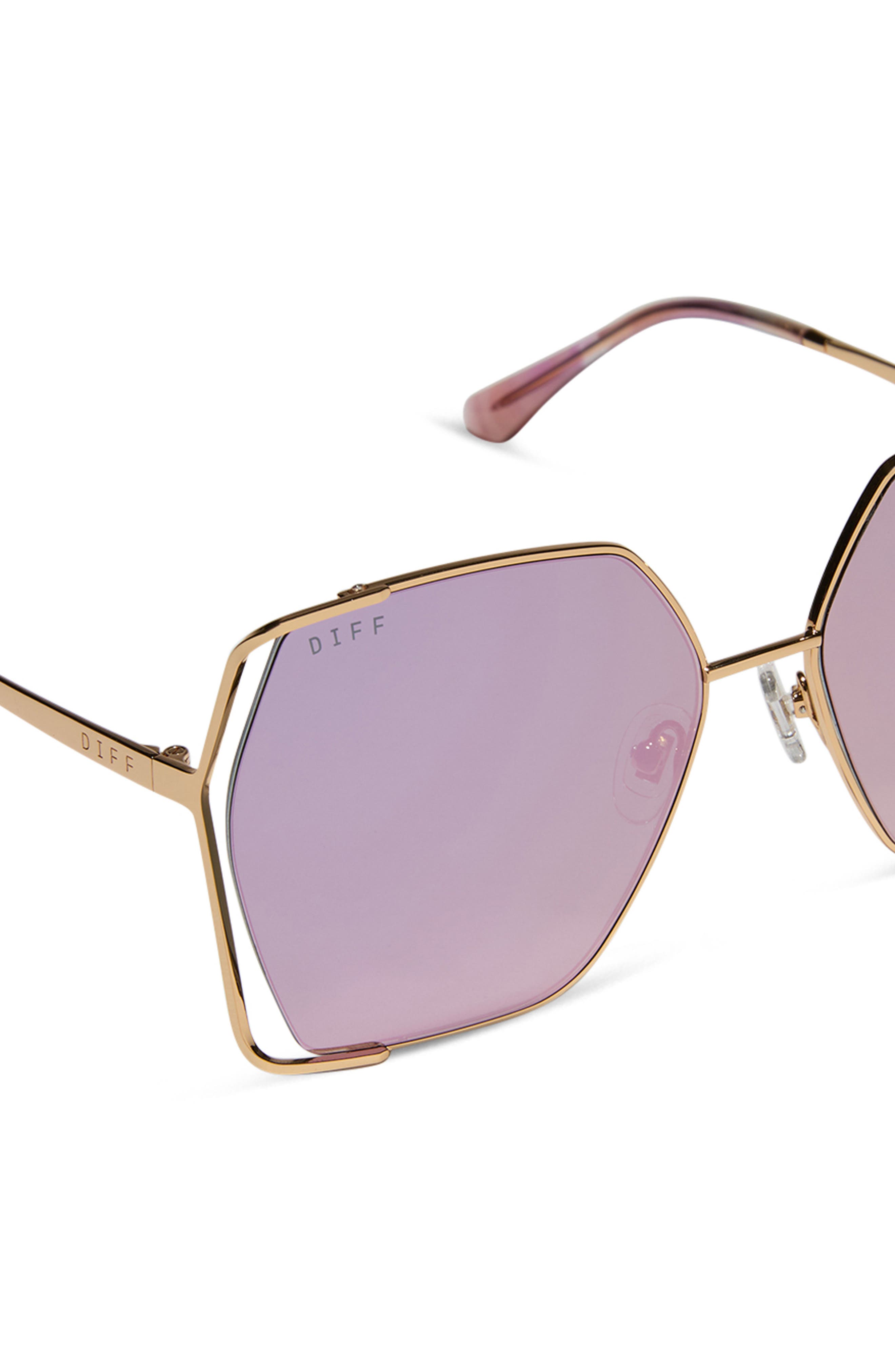 DIFF Donna IV 61mm Gradient Square Sunglasses | Nordstrom