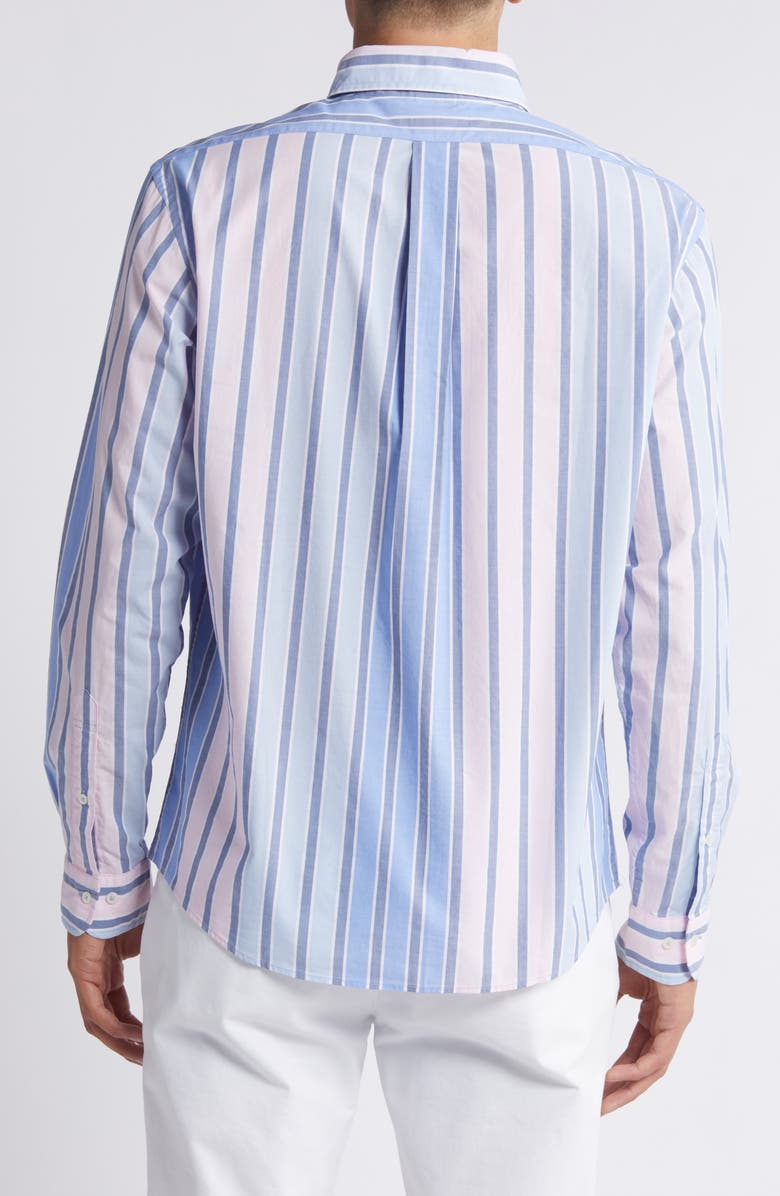 Brooks Brothers Sport Fit Awning Stripe Cotton Button-Down Shirt ...