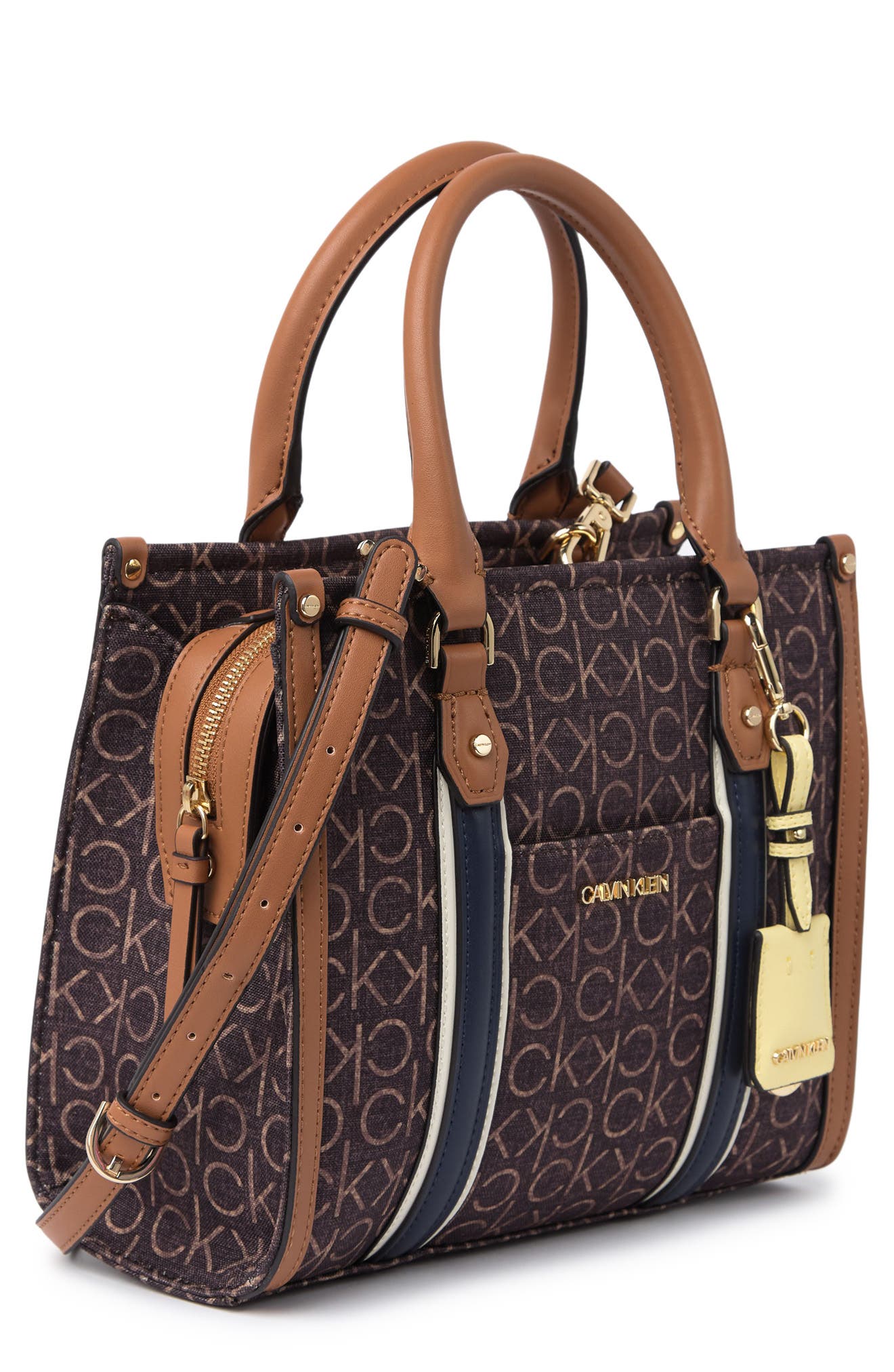 Calvin Klein Beckah Logo Print Crossbody Bag | Nordstromrack