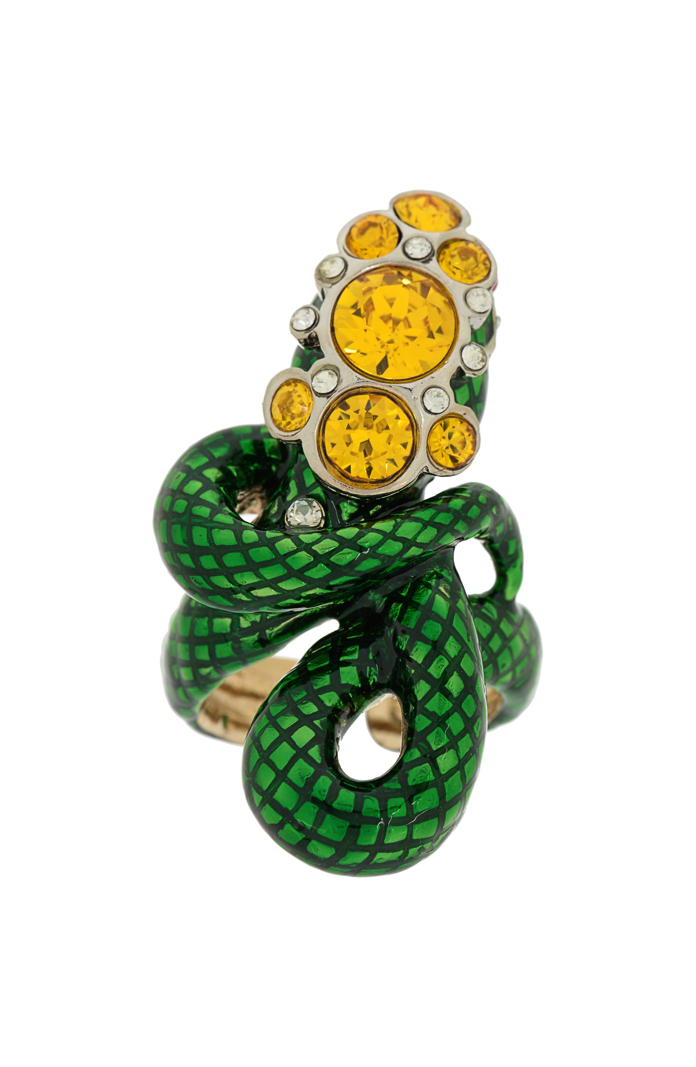 Roberto Cavalli Crystal Snake Ring | Nordstromrack