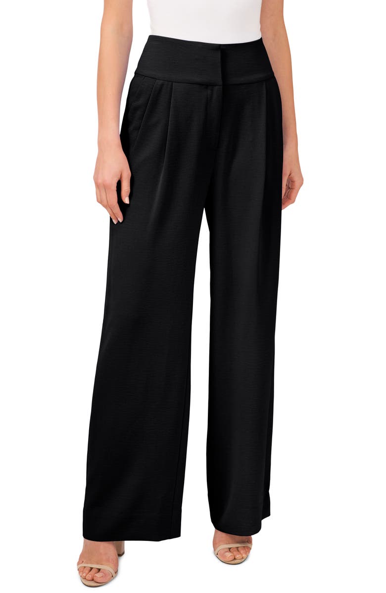 CeCe Wide Leg Twill Pants | Nordstromrack