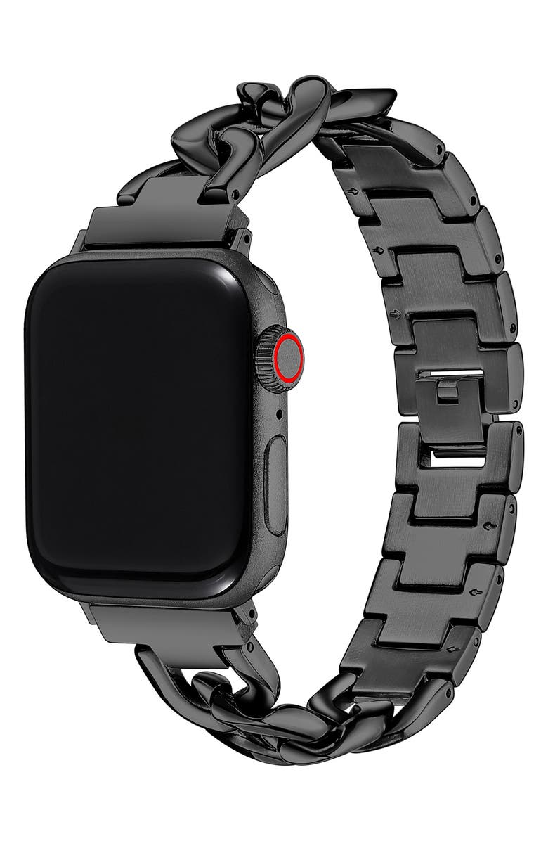 The Posh Tech Nikki Black Chain Apple Watch® Watchband | Nordstromrack