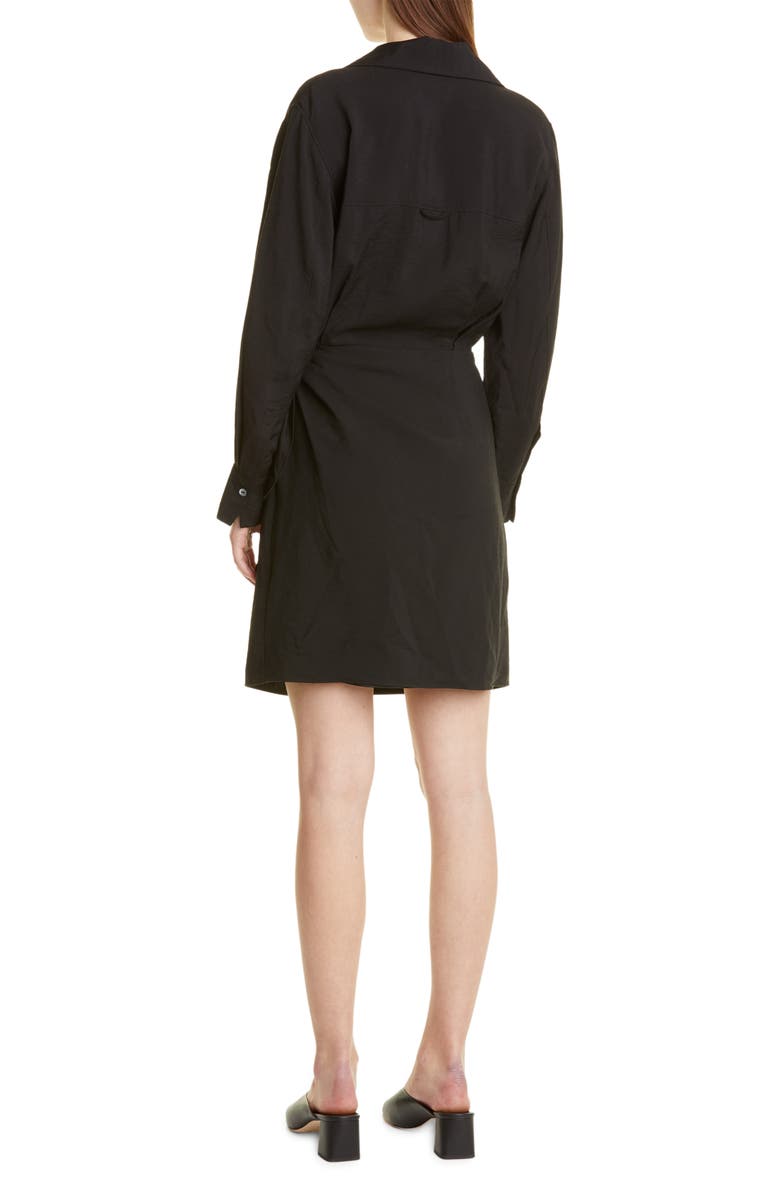 Vince Long Sleeve Wrap Front Dress | Nordstromrack