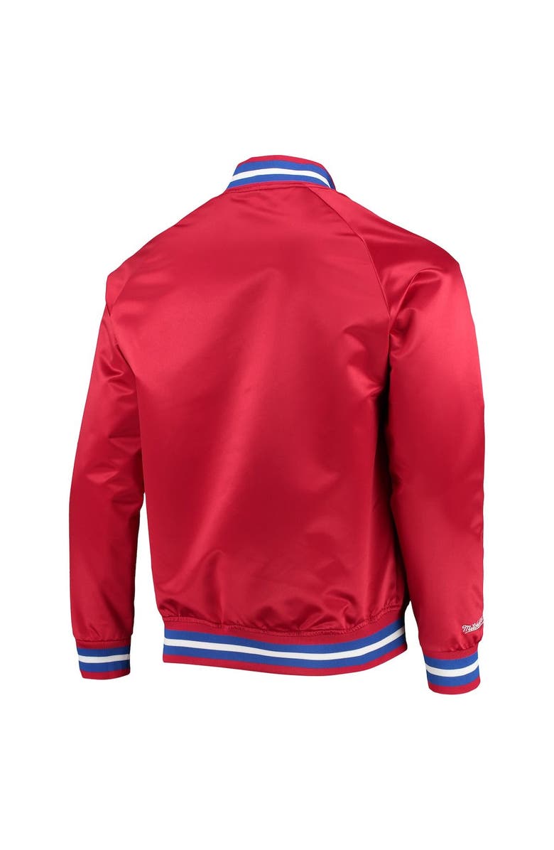 Mitchell & Ness Men's Mitchell & Ness Red Philadelphia 76ers Hardwood ...