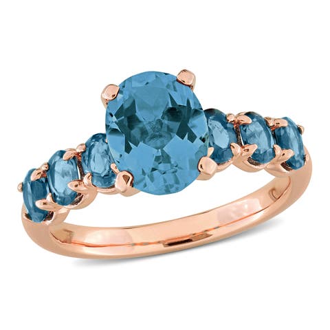 Women's Blue Rings