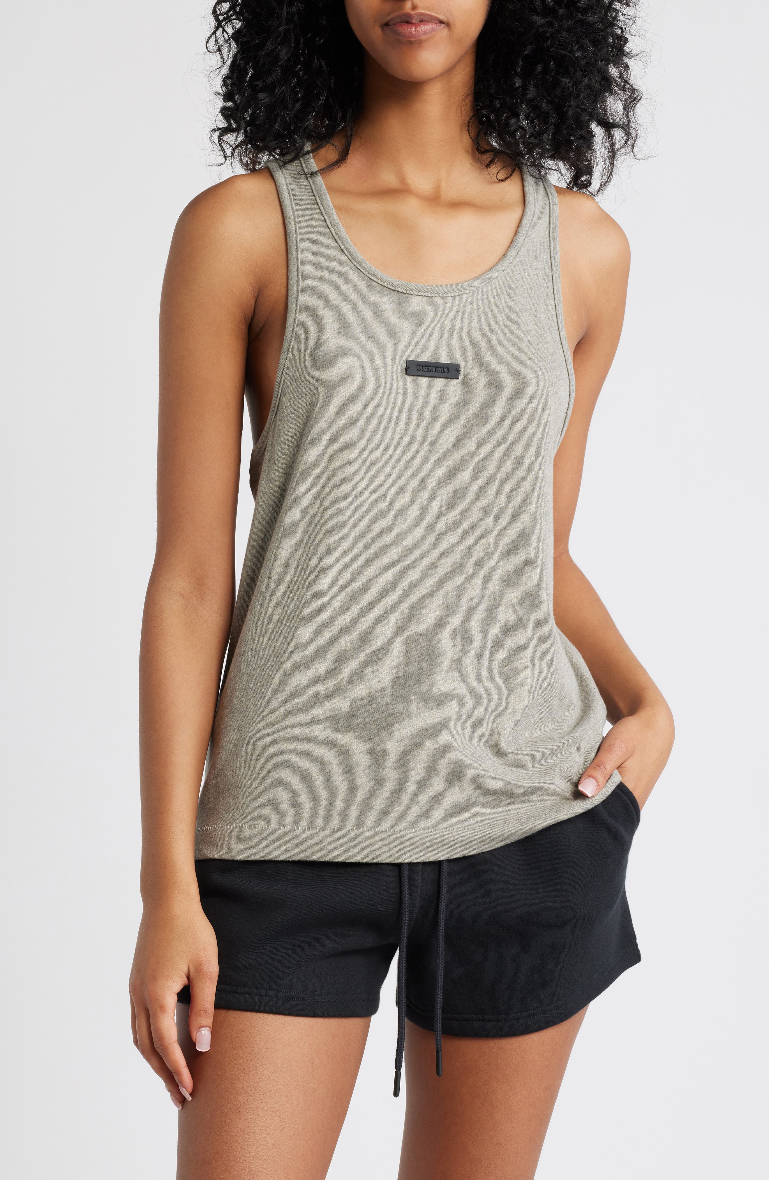 Logo Cotton Blend Tank (Women) | Nordstromrack