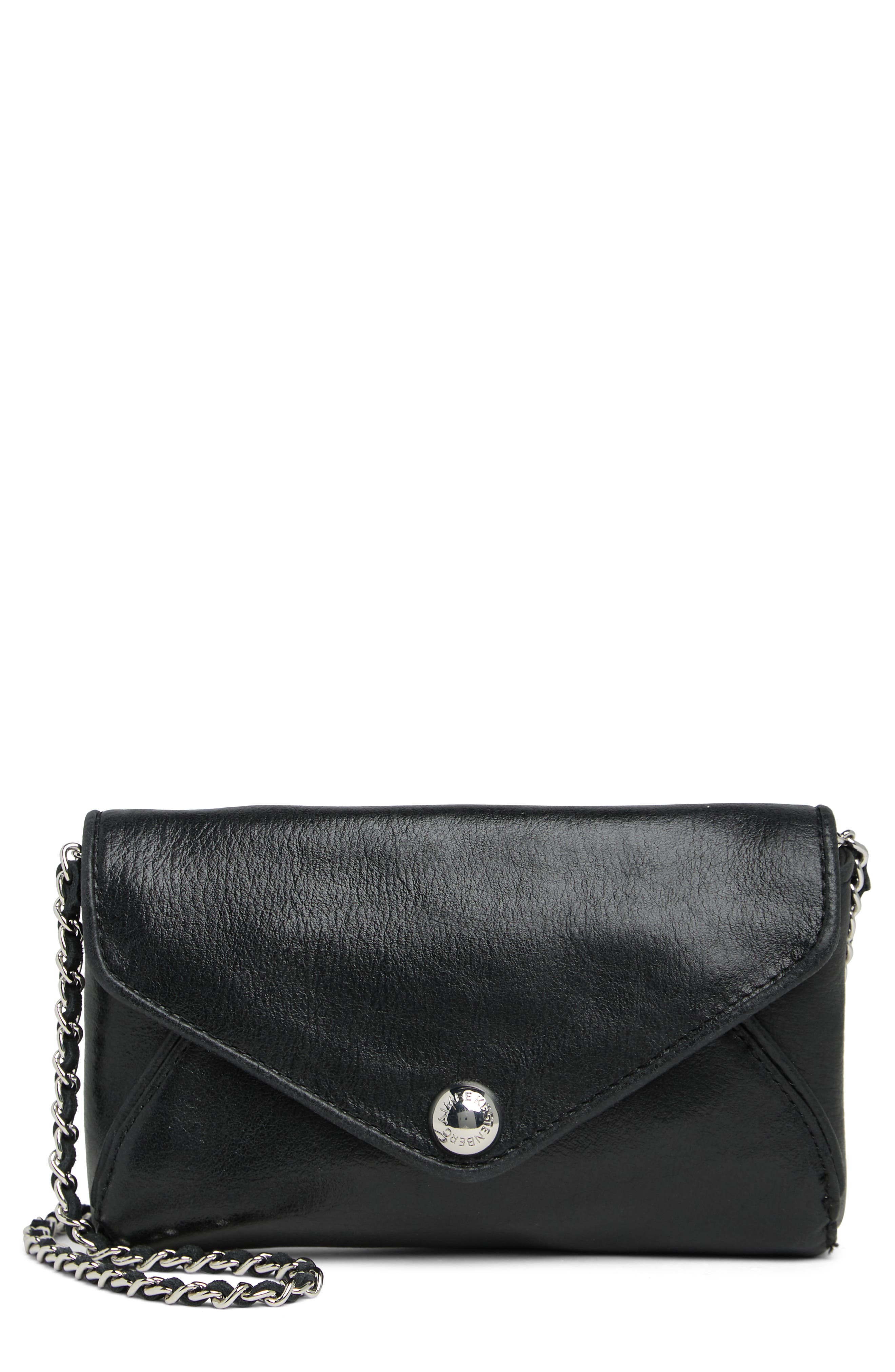AIMEE Juliet Envelope Flap Leather Crossbody Bag (Women) | Nordstromrack